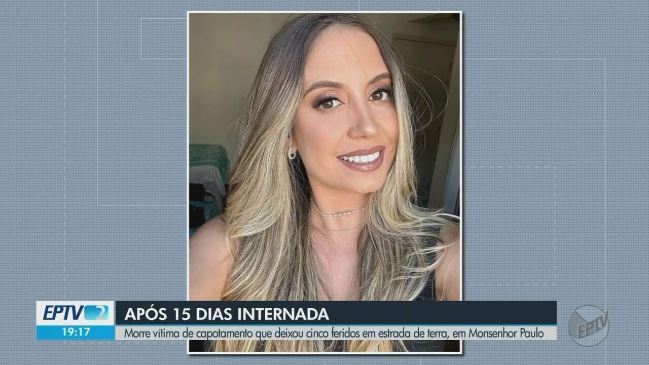 Morre vítima de capotamento que deixou cinco feridos em estrada de terra, em Monsenhor Paulo, MG ...