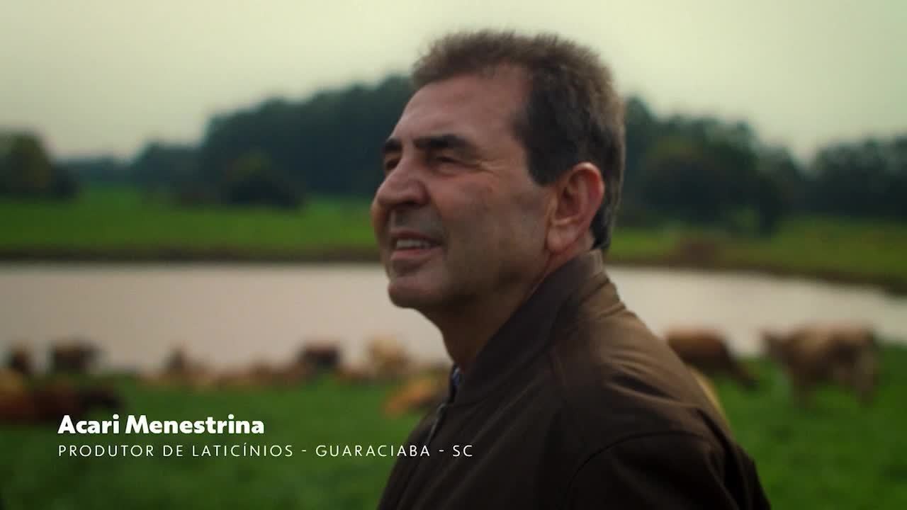 Acari Menestrina, produtor de laticínios | G1