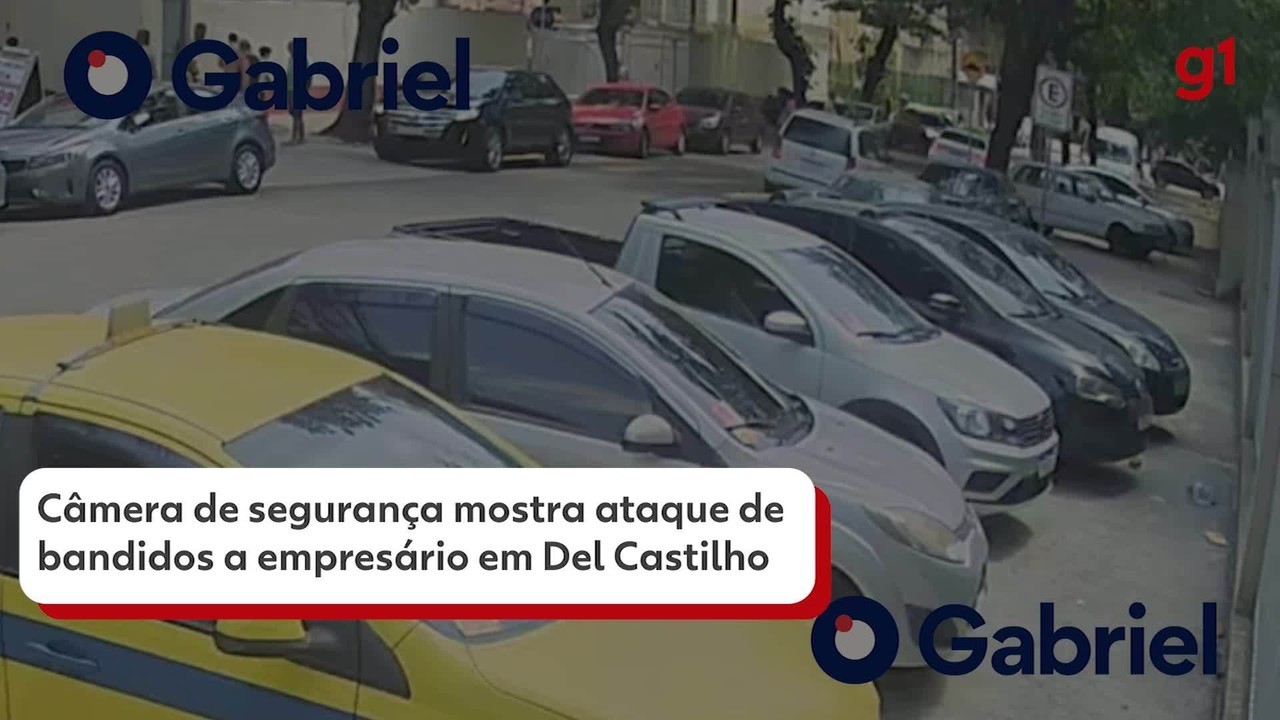 Imagens mostram momento da execução de empresário em Del Castilho, Zona ...