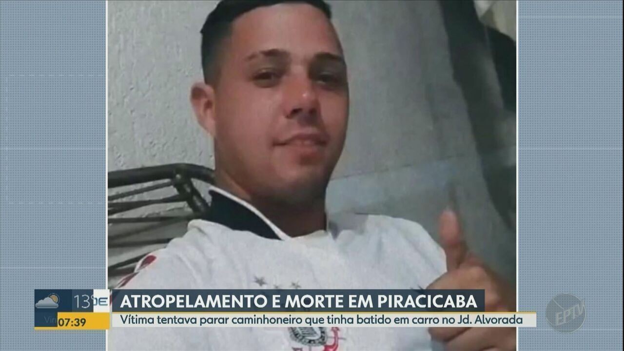 Jovem que morreu atropelado por caminhão em Piracicaba se pendurou na cabine; motorista ...