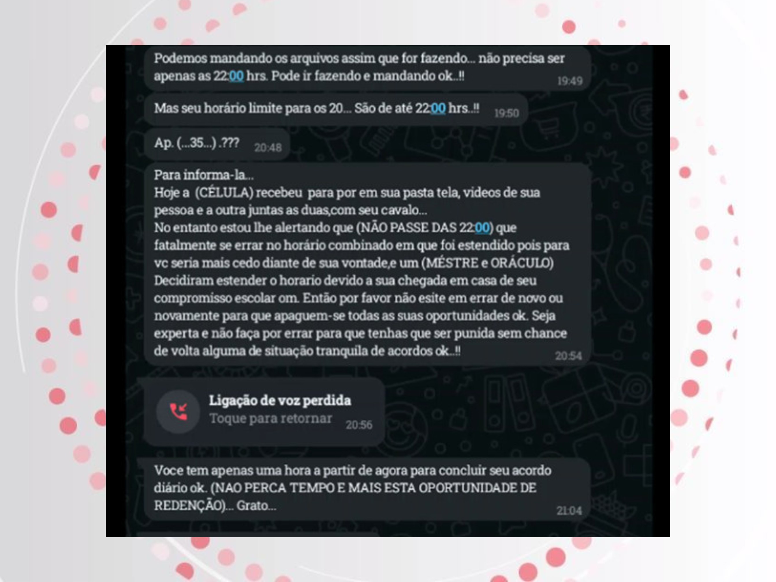 Pai envia vídeo de conteúdo sexual de adolescentes à patroa da mãe ...
