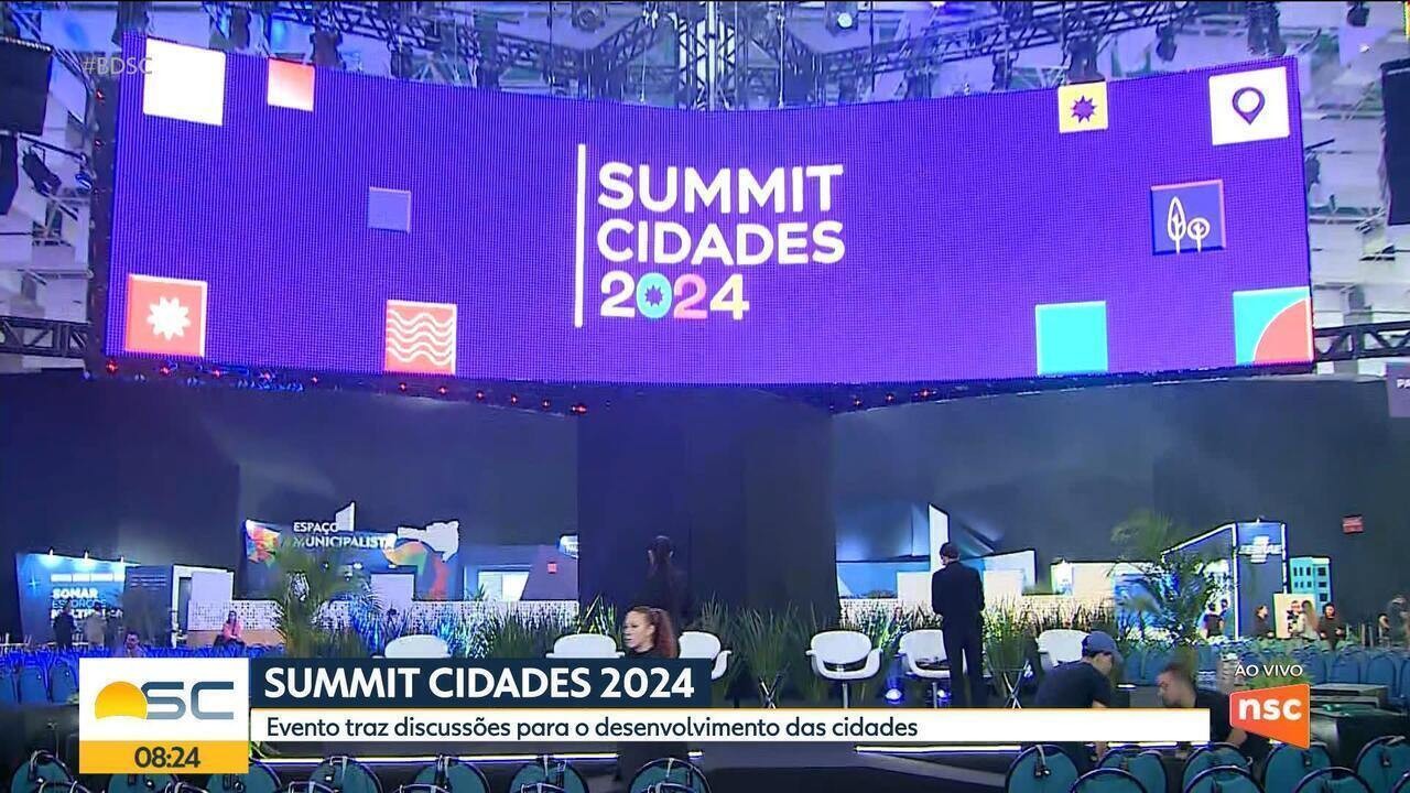 Summit Cidades 2024: tudo o que você precisa saber sobre o evento que acontece em Florianópolis | G1