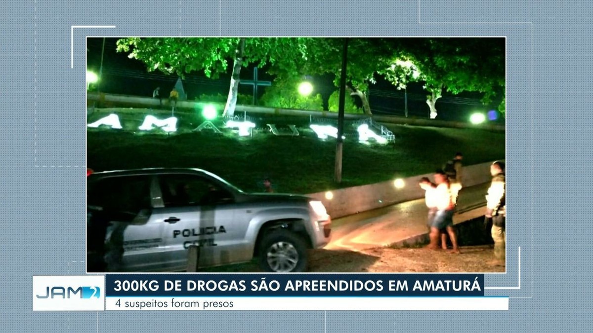 Grupo é Preso Com 300 Kg De Drogas Durante Operação No Interior Do Am