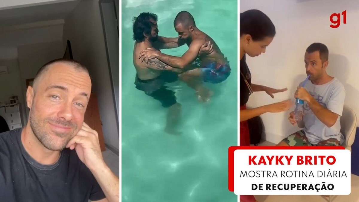 Kayky Brito mostra rotina diária de recuperação após atropelamento ...