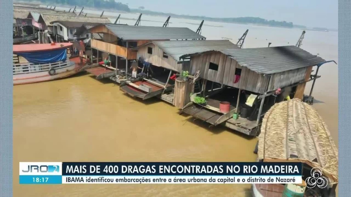 Mais de 400 dragas são flagradas pelo Ibama durante sobrevoo no rio ...