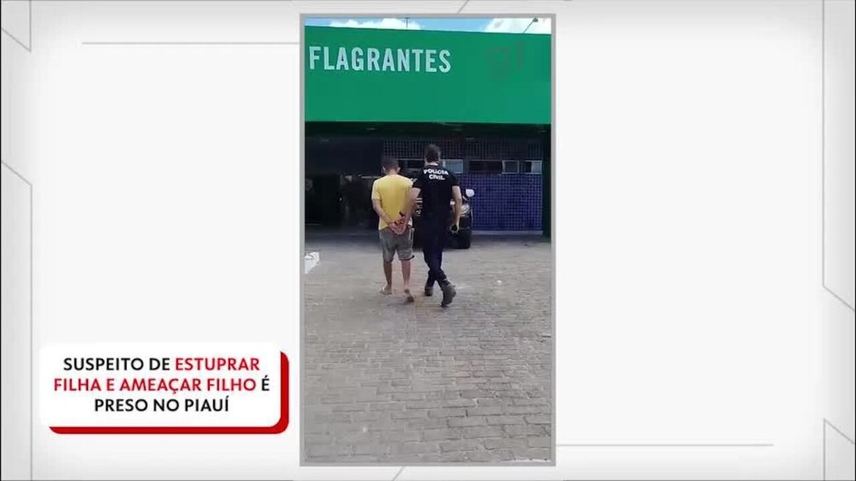 Pai é Preso Por Estuprar Filha De 15 Anos E Ameaçar Filho De 7 Anos Que