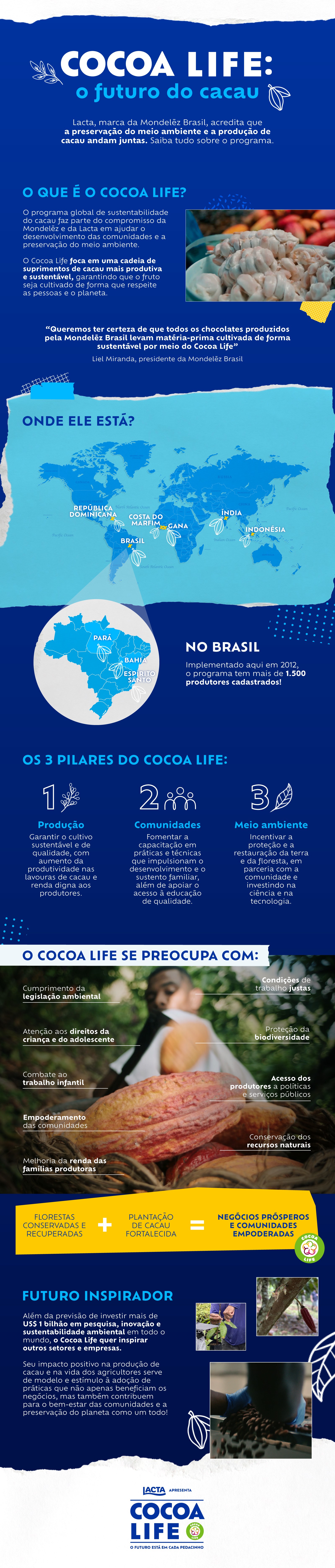 Cocoa Life: veja detalhes do programa de sustentabilidade do cacau ...