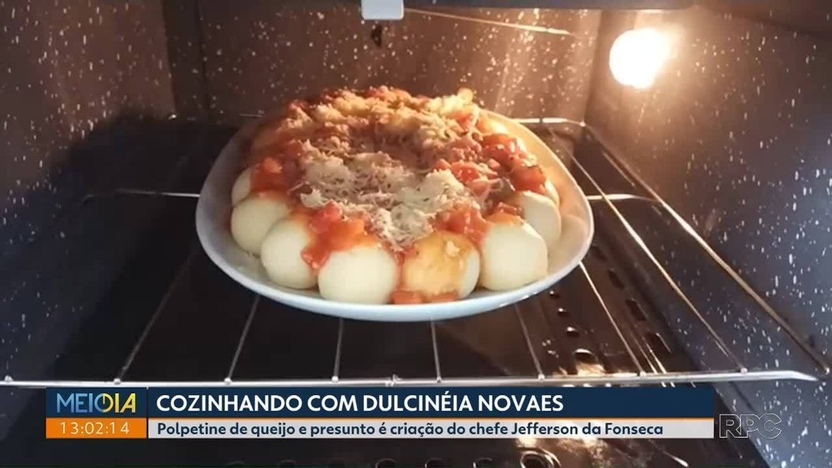 Cozinhando com Dulcinéia Novaes: saiba como fazer polpetine de queijo e ...