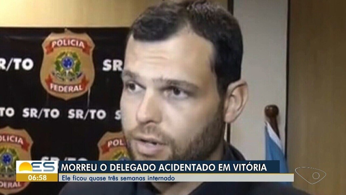 Morre Delegado Da Pf Que Sofreu Acidente Em Vitória Espírito Santo G1