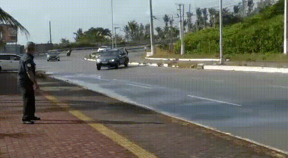 Vídeo flagra acidente de carro na Via Costeira em Natal | Rio Grande do ...