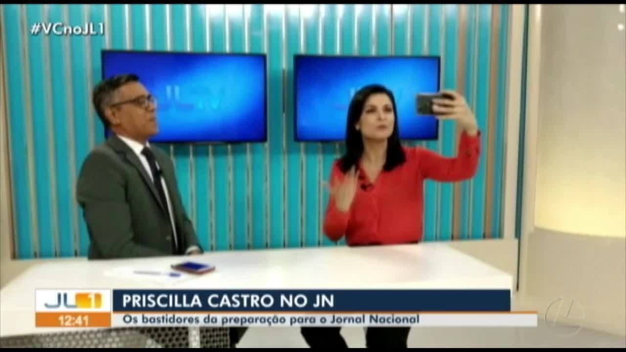 Jornalista da TV Liberal, Priscilla Castro mostra os bastidores da ...