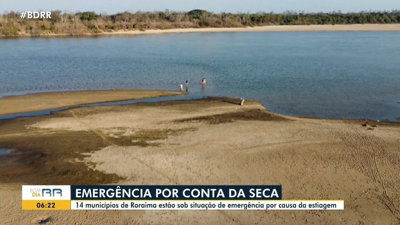Principal rio de Roraima, Rio Branco registra segunda maior seca da ...