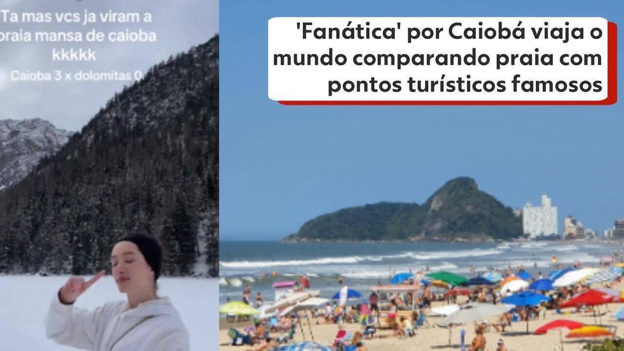 Jovem 'fanática' por Caiobá viaja o mundo comparando praia paranaense ...