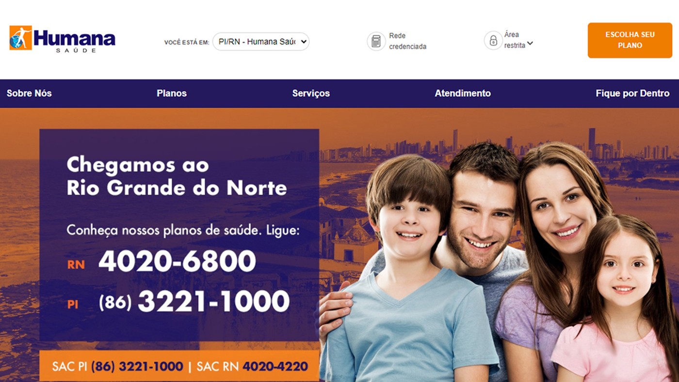 Novo site oferece dinamismo para os clientes Humana Saúde | G1