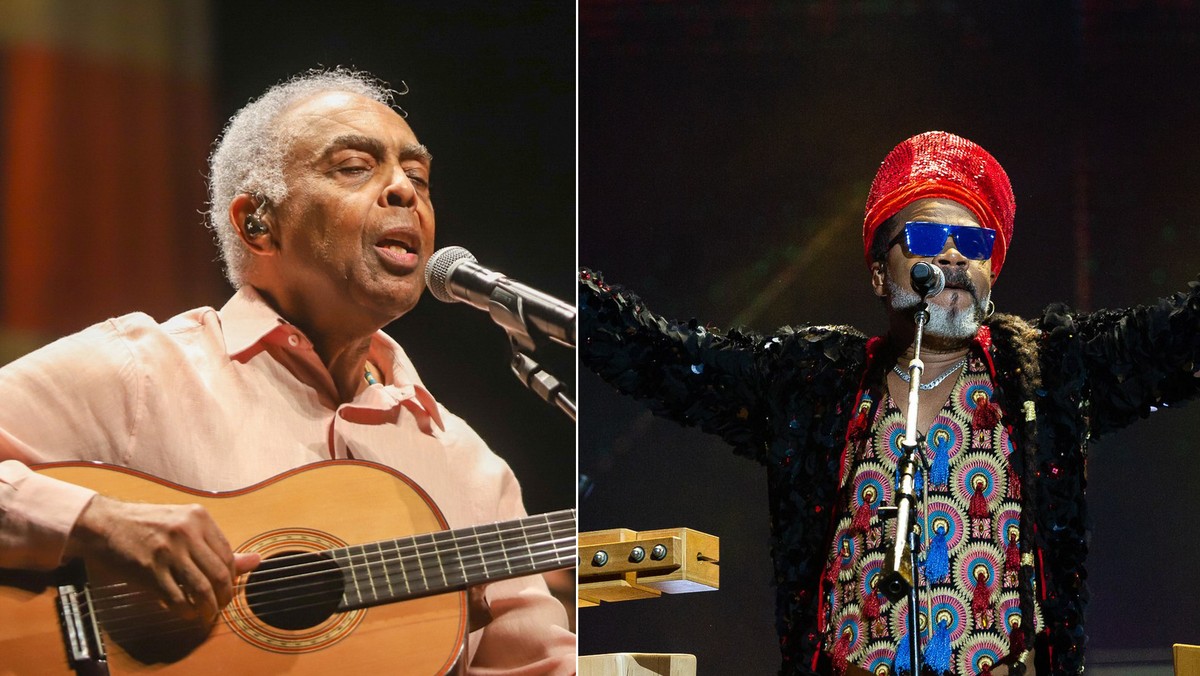 Gilberto Gil e Carlinhos Brown se apresentam na Semana do Clima ...