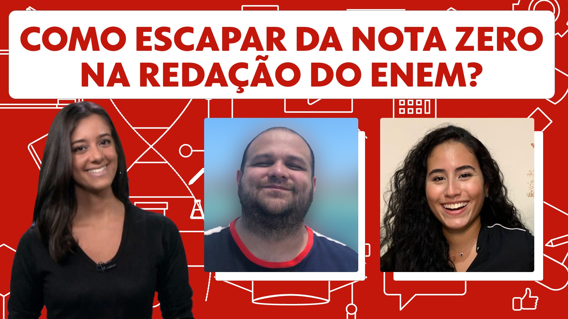 Live 'g1 Enem': como escapar da nota zero na redação? ASSISTA às 14h | G1