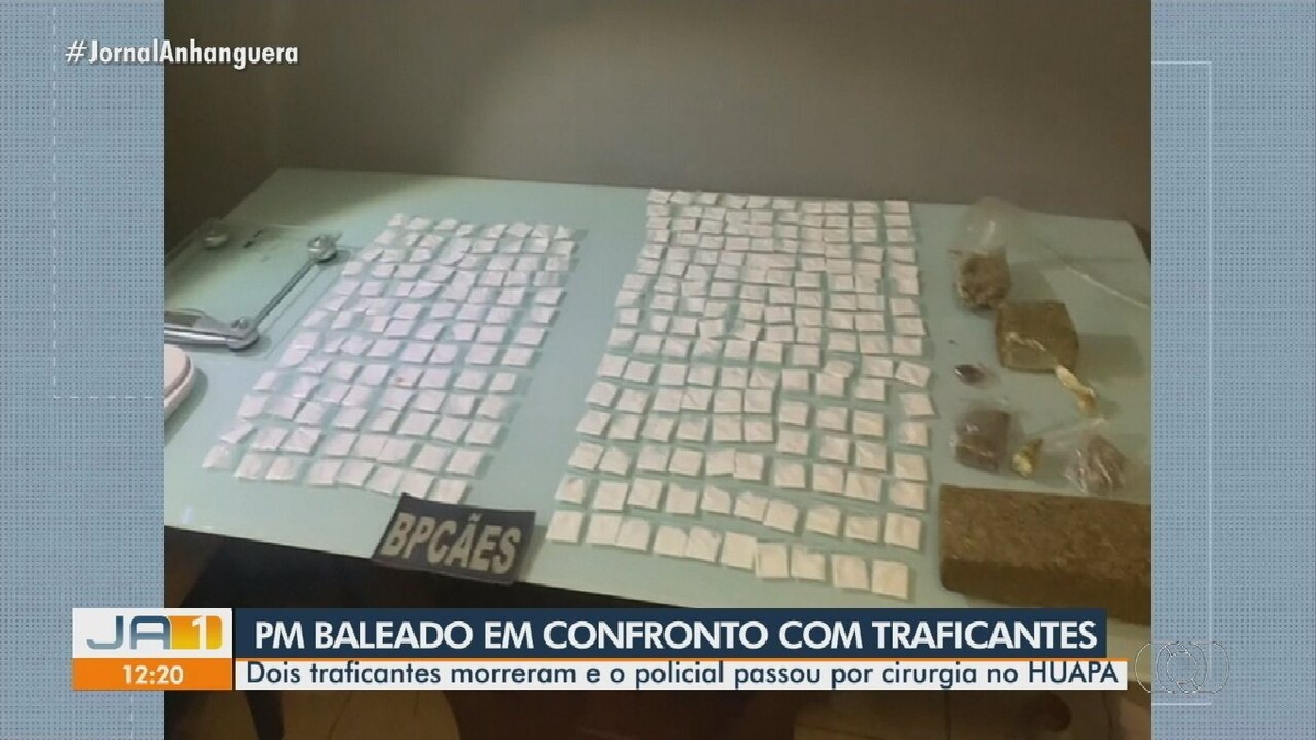 Pm é Baleado E Dois Suspeitos De Tráfico De Drogas São Mortos Durante