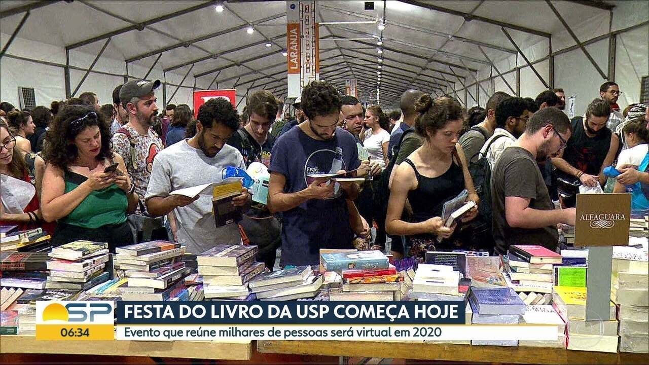 Festa do Livro na USP começa nessa segunda em edição virtual | O que ...