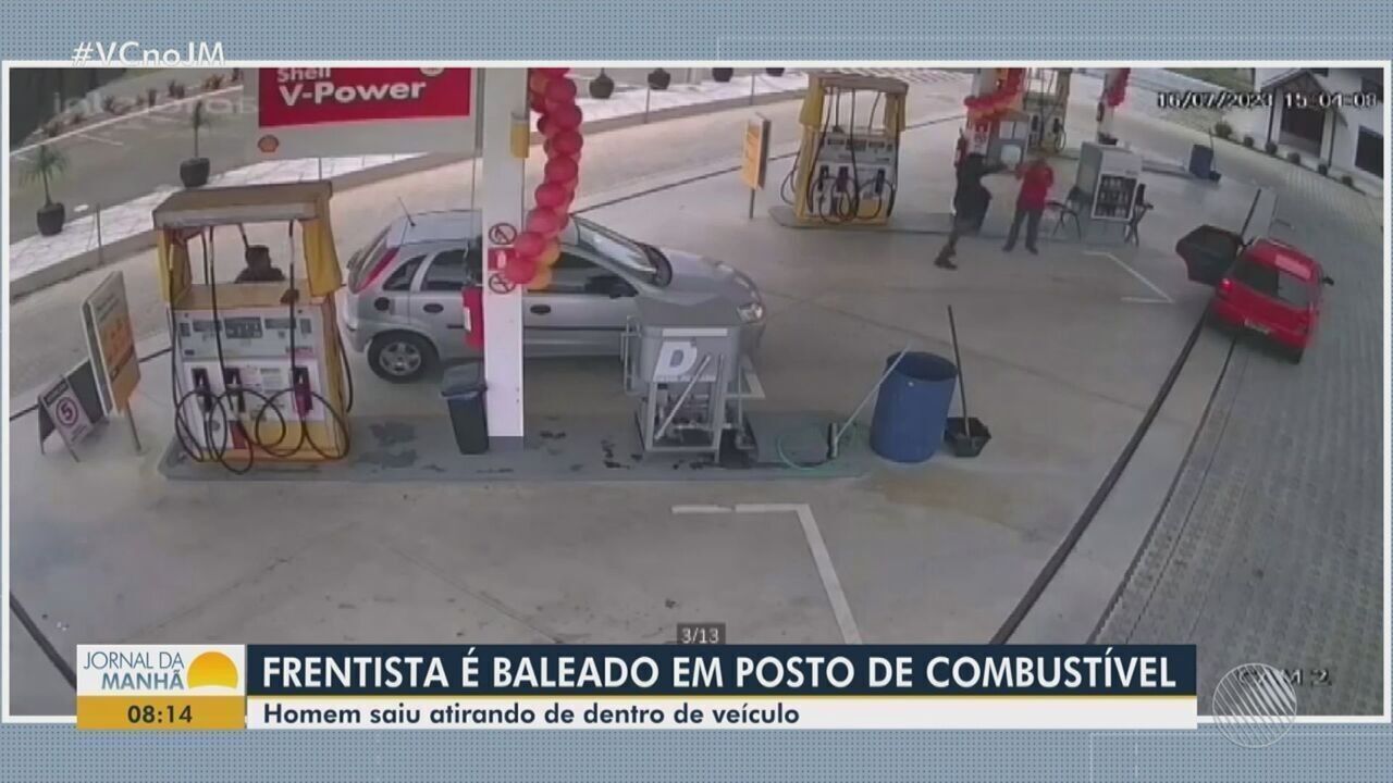 Frentista é morto a tiros enquanto trabalhava em posto de combustível ...
