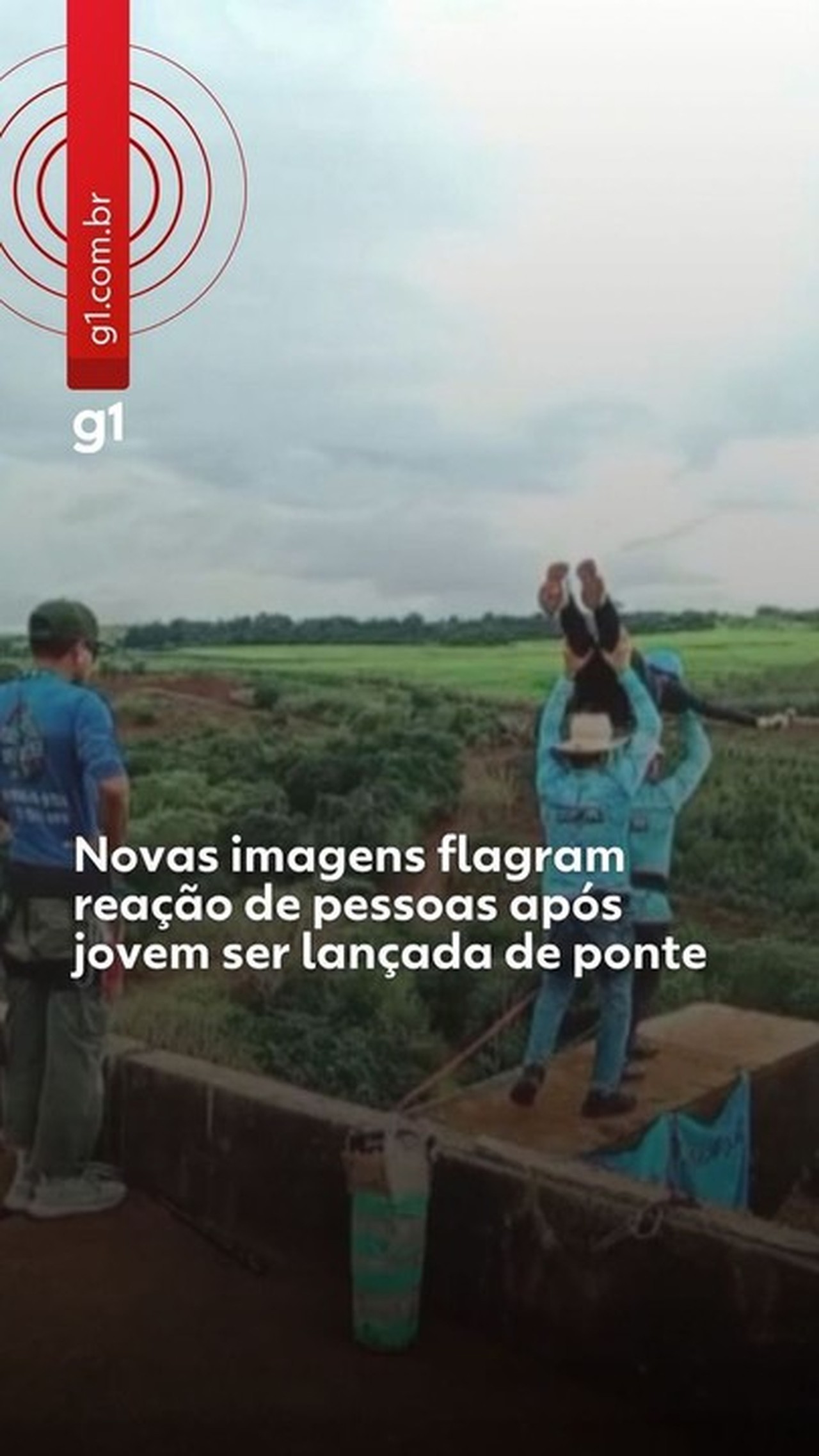 Morte em rope jump em Limeira: novo vídeo mostra reação de pessoas | G1
