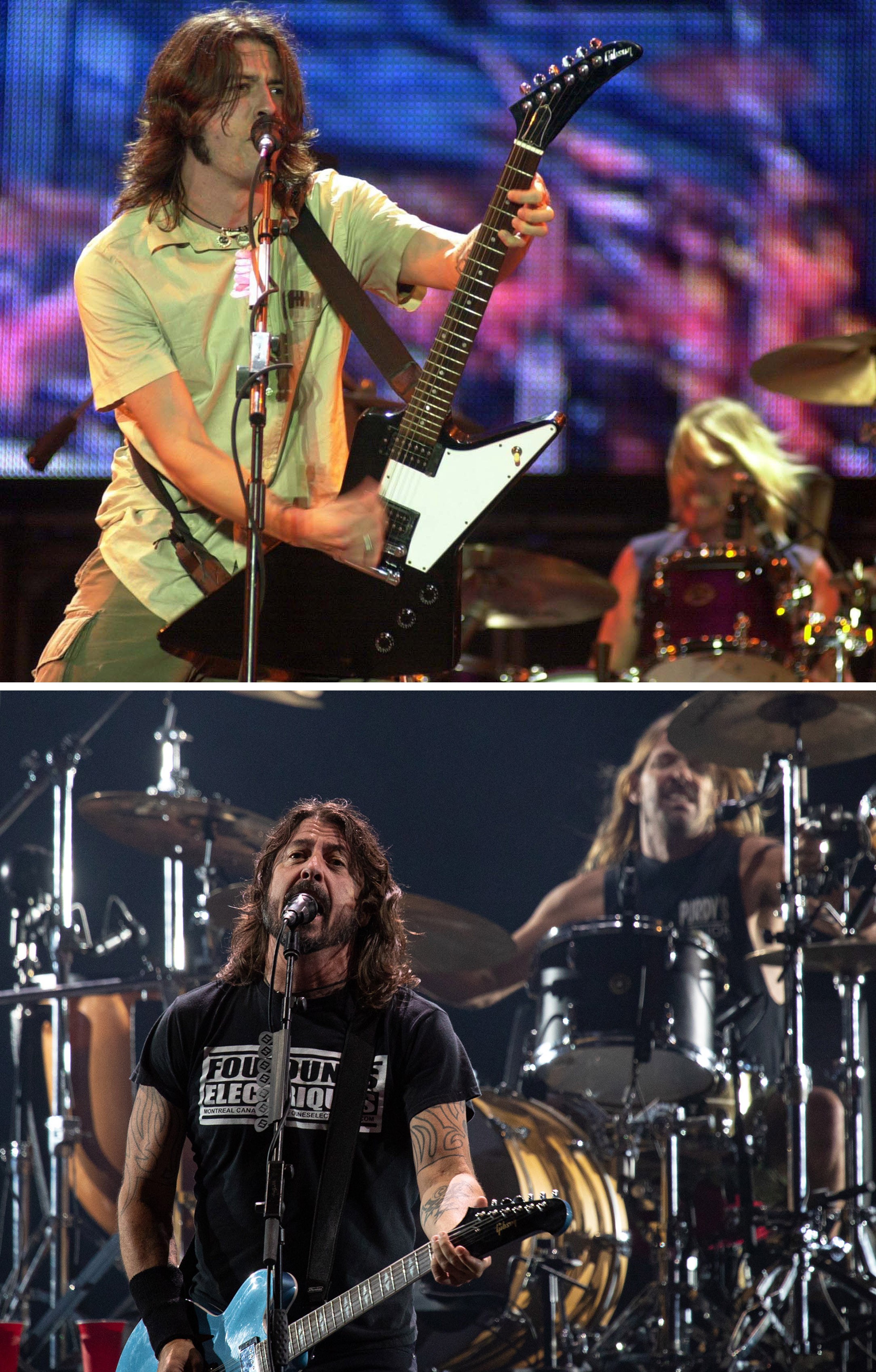 Rock in Rio, 18 anos depois: veja o que mudou em Dave Grohl, Anthony ...