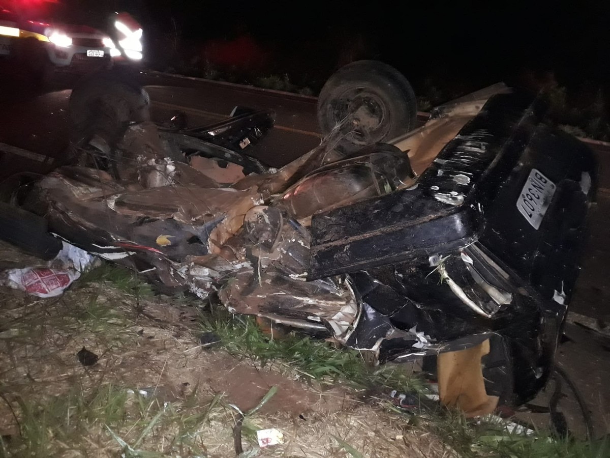 Motorista atropela anta, perde controle e morre ao bater de frente com caminhão em rodovia de MS ...