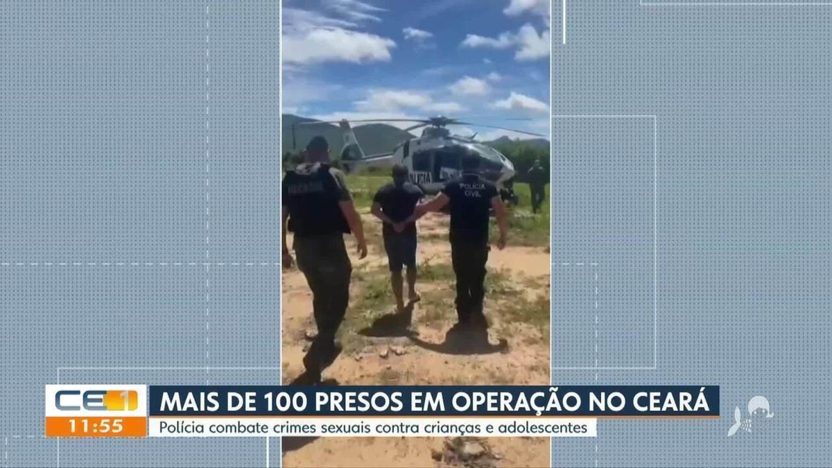 Em 18 Dias Ceará Prende Mais De 100 Pessoas Por Crimes Sexuais Contra
