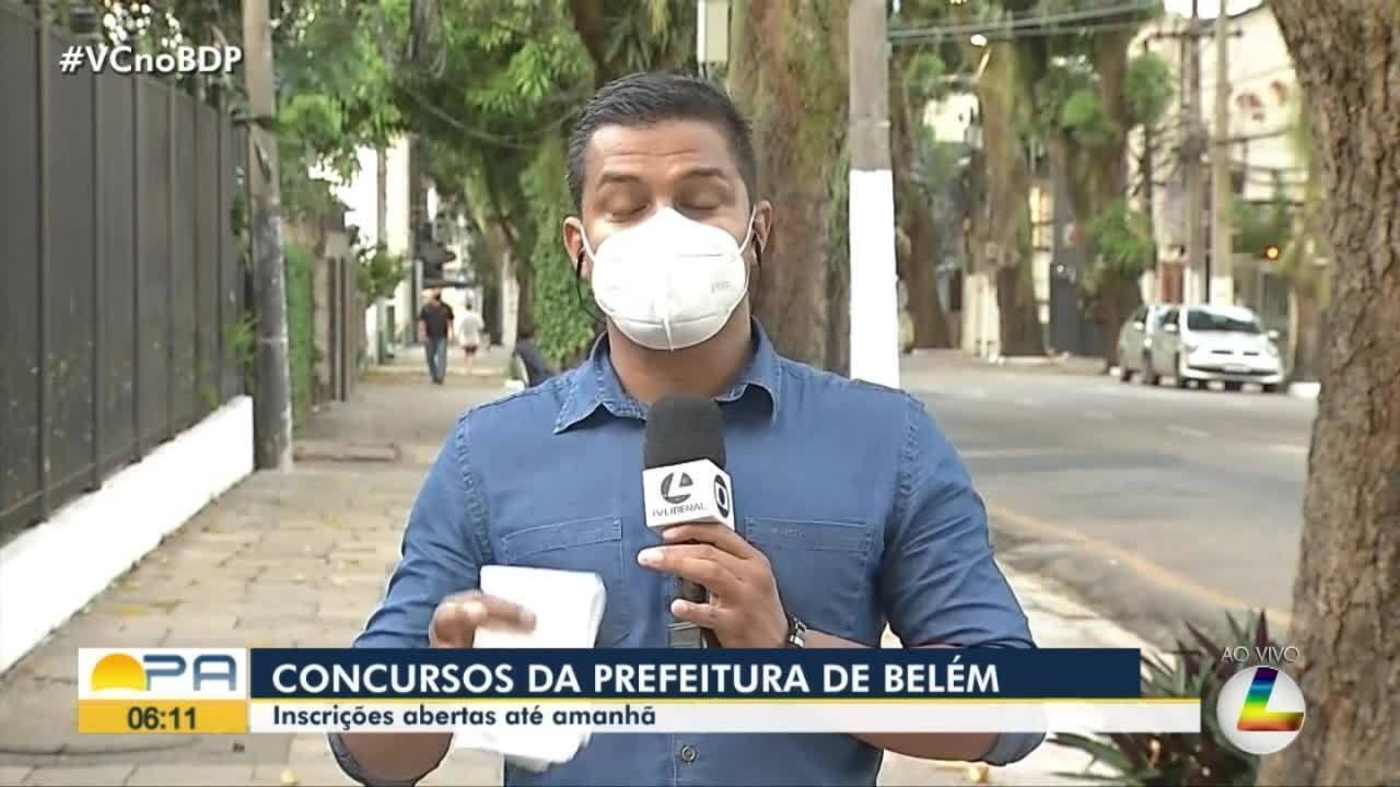 Concurso da Prefeitura de Belém recebe inscrições até esta sexta, 15 ...