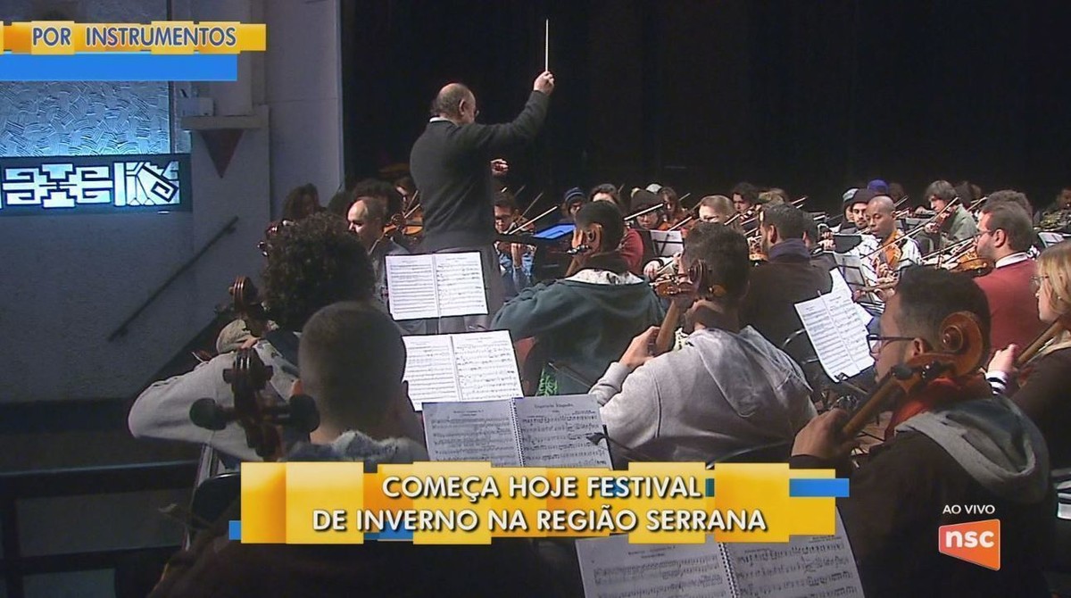 Programação do Festival de Inverno começa em Lages nesta sexta-feira ...