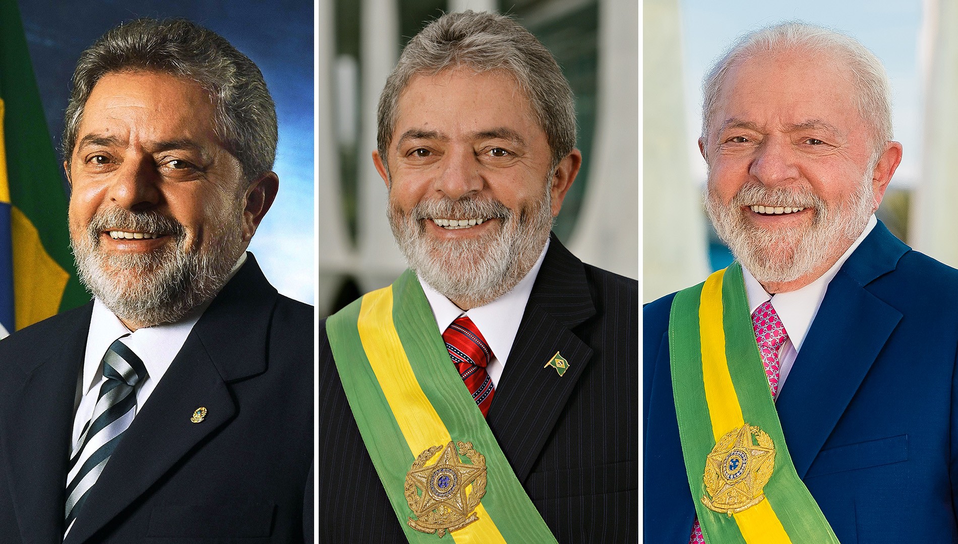 Lula divulga nova foto oficial como presidente