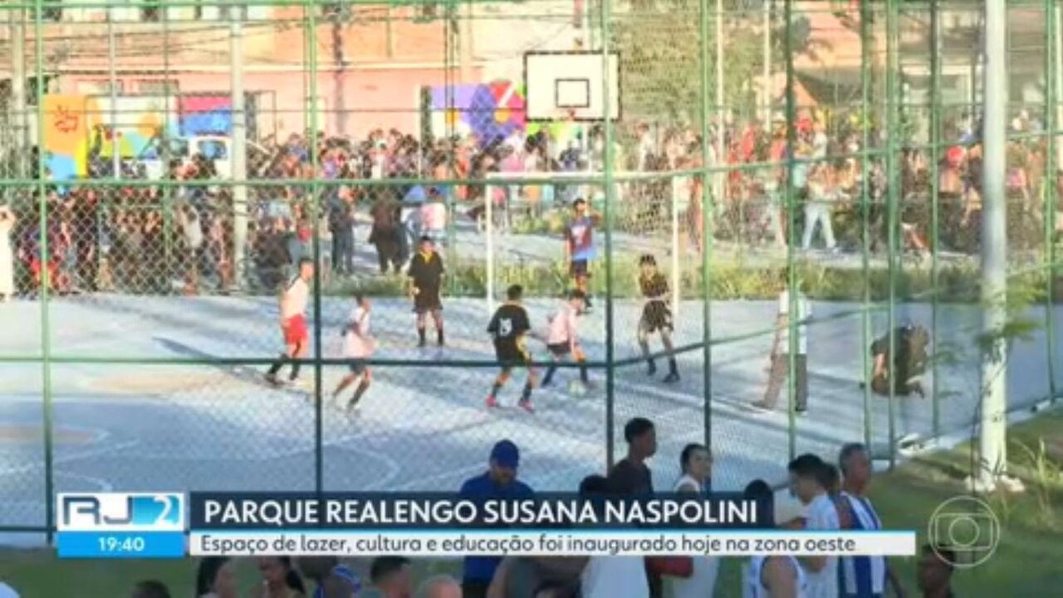 Rio inaugura Parque Susana Naspolini em Realengo | Rio de Janeiro | G1