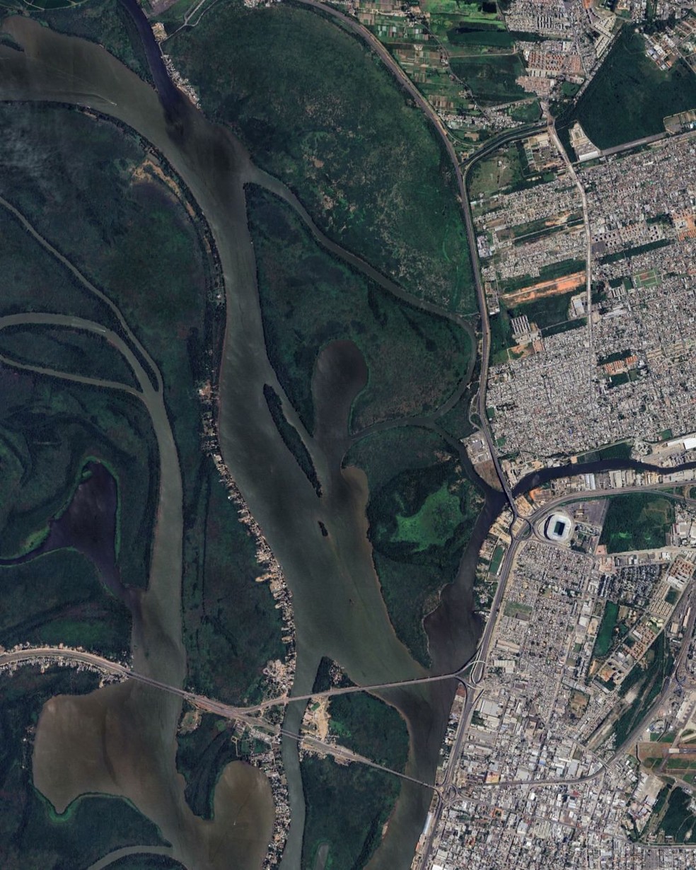 ANTES e DEPOIS: atualização do Google Earth revela imagens de satélite ...