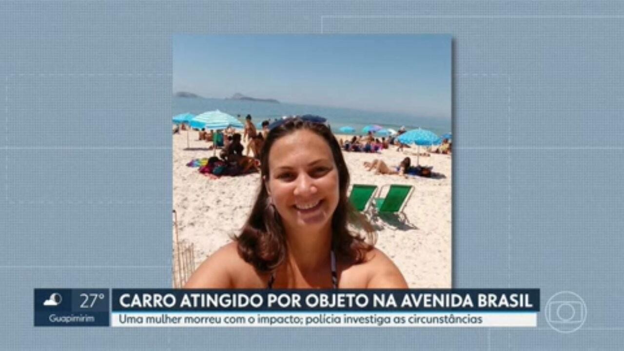 Mulher morta após objeto cair de viaduto sobre carro na Av. Brasil ia se casar em janeiro | Rio ...