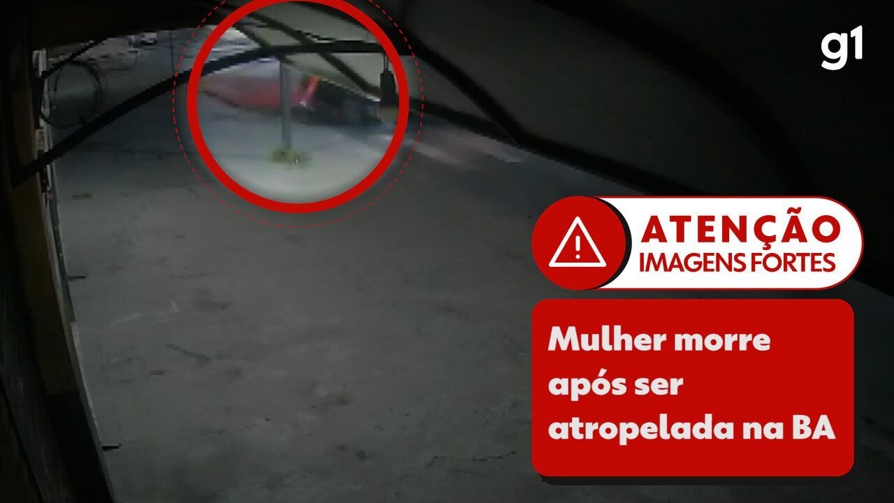 VÍDEO: Mulher morre após ser atropelada ao lado de faixa de pedestres no sul da Bahia