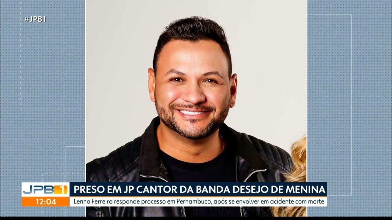 Lenno Ferreira: Justiça manda soltar cantor após prisão na PB | G1