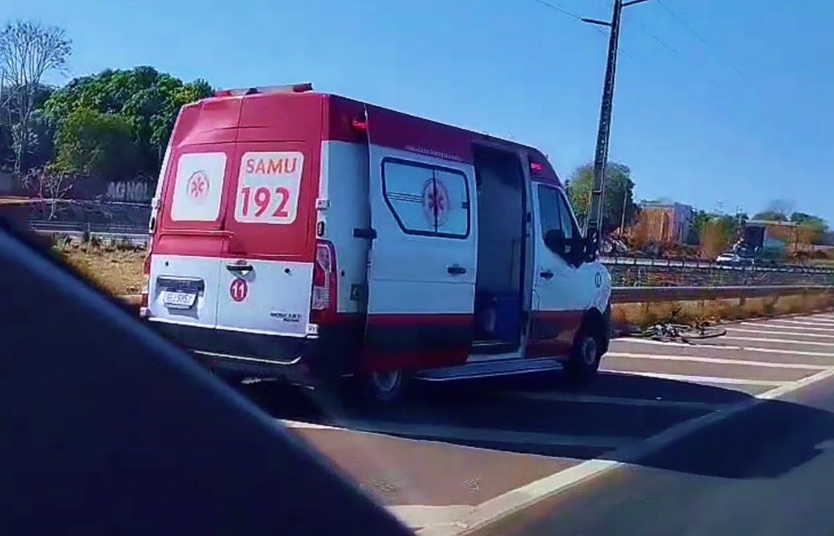 Idoso morre após ser atropelado por ambulância enquanto atravessava faixa de pedestres em Palmas ...