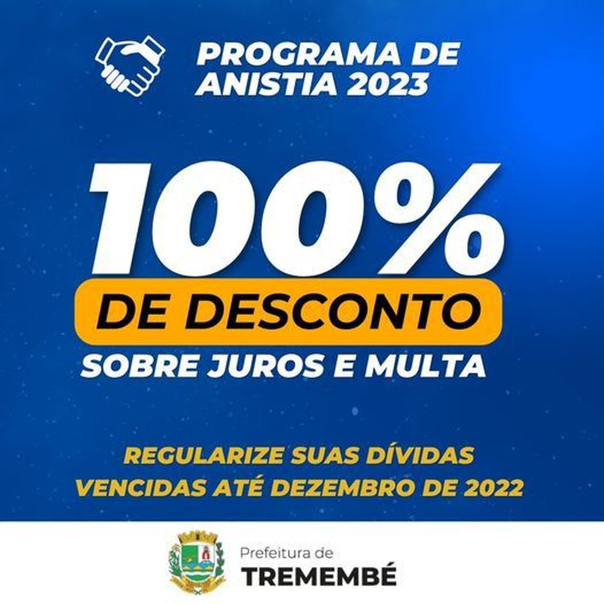 Prefeitura de Tremembé tem programa de anistia | Nossa Tremembé | G1