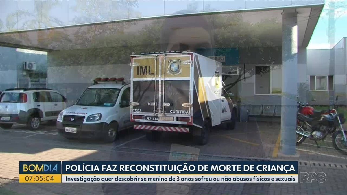 Polícia Faz Reconstituição Para Investigar Caso De Menino De Três Anos