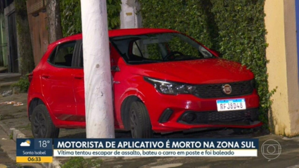 Motorista De Transporte Por Aplicativo é Morto A Tiros Por Criminosos