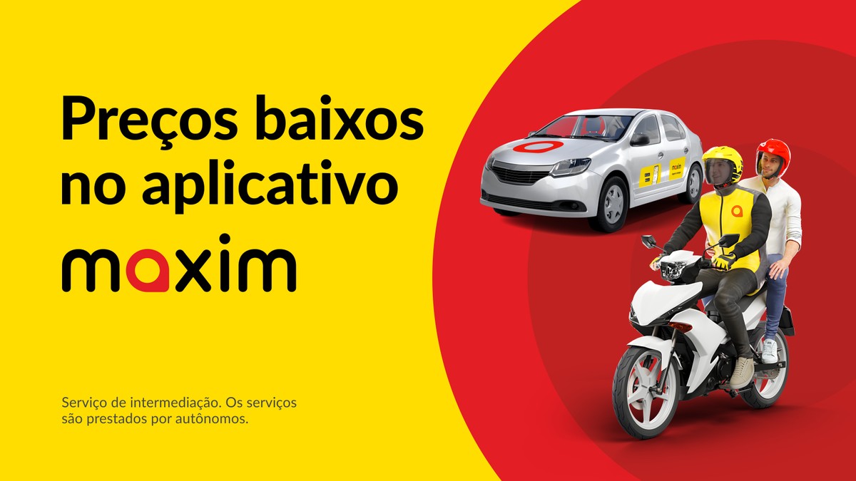 Aplicativo Maxim presenteia novos usuários com código promocional de R ...