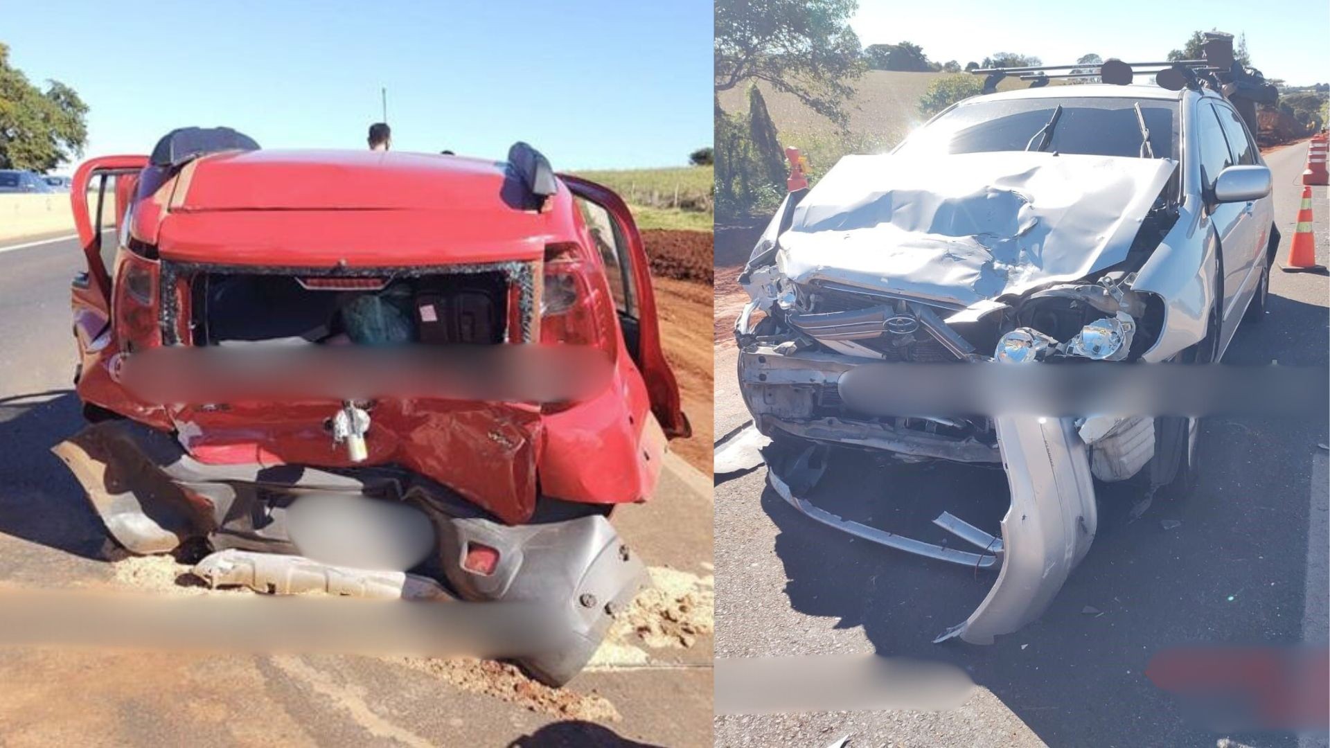 Engavetamento entre três veículos deixa feridos em Santa Cruz do Rio Pardo | Bauru e Marília | G1