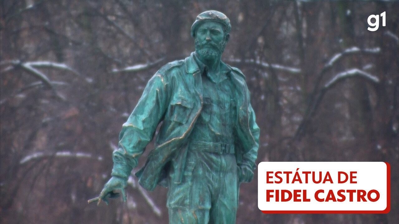 Presidentes da Rússia e de Cuba inauguram estátua de Fidel Castro em ...