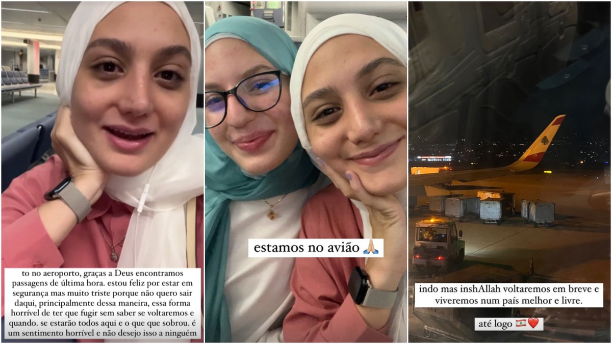 Brasileira consegue voo para sair do Líbano após ataques de Israel ...