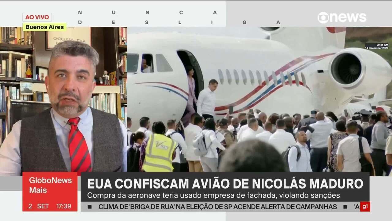 Venezuela chama de 'roubo descarado' apreensão de 2º avião presidencial ...