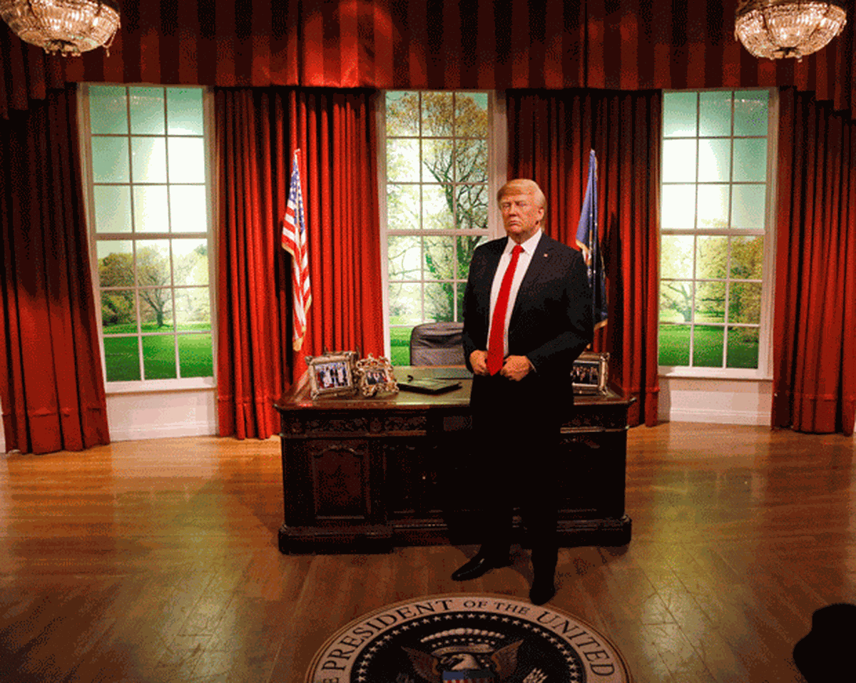 Museu britânico apresenta estátua de cera de Trump | Mundo | G1