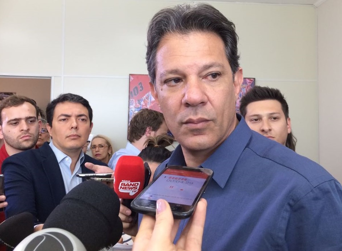 Haddad promete aprimorar relações com Mercosul e Brics | Eleições 2018 ...