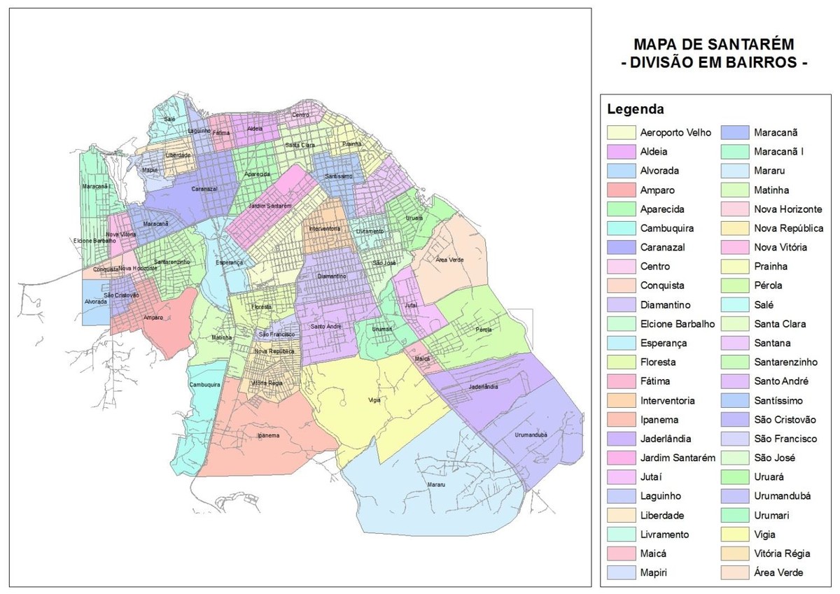 Histórias curiosas marcam origem de bairros de Santarém