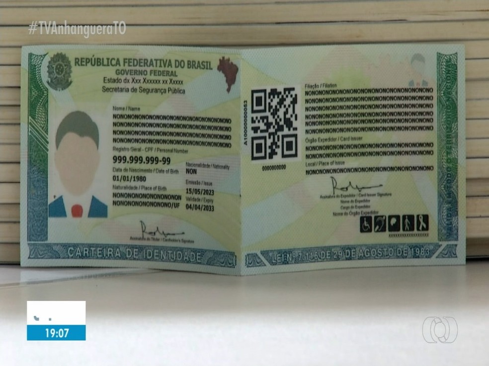 Cerca de 6 mil pessoas emitiram o novo RG no Tocantins; veja como fazer o documento - Voz do Bico