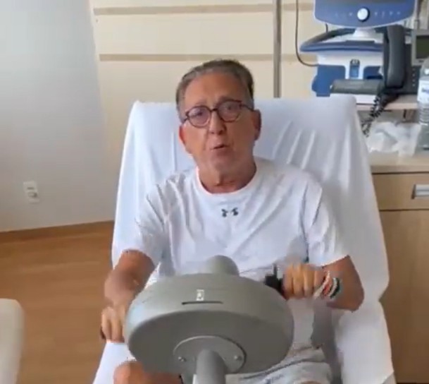 Galvão Bueno posta vídeo de recuperação da Covid-19: 'Me preparando ...