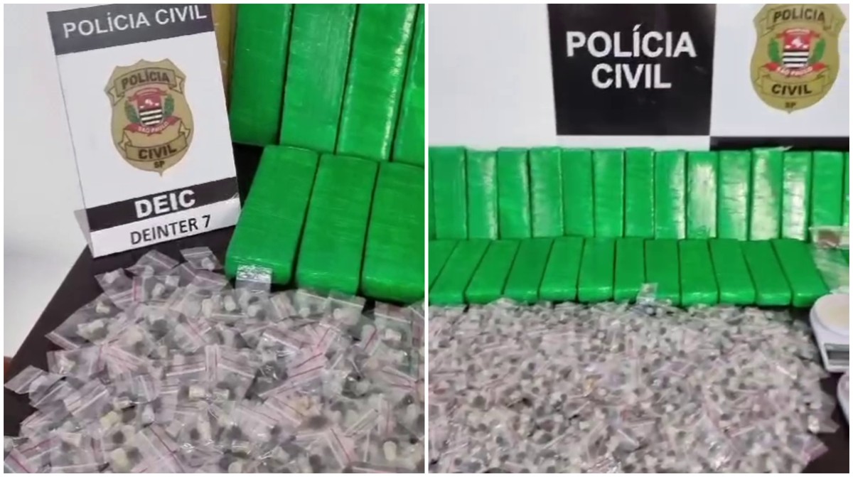 Polícia Civil apreende cerca de 2,5 mil porções de crack na zona norte ...